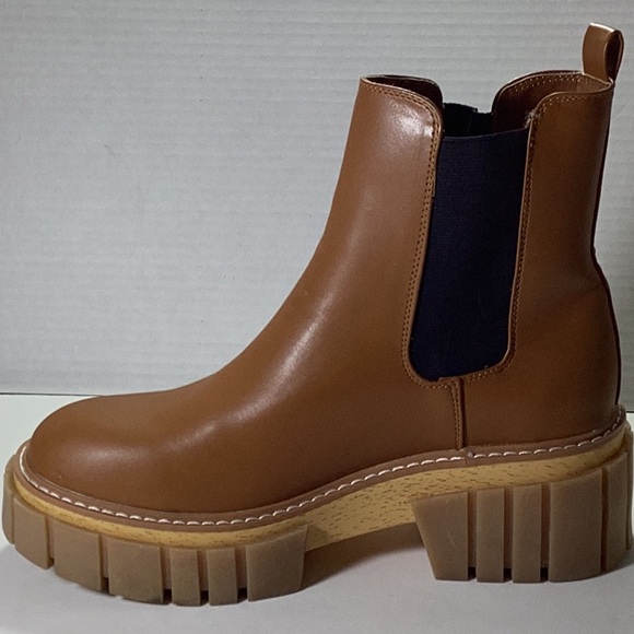 Shoes | Pheobe Lug Sole Chelsea Booties | Poshmark